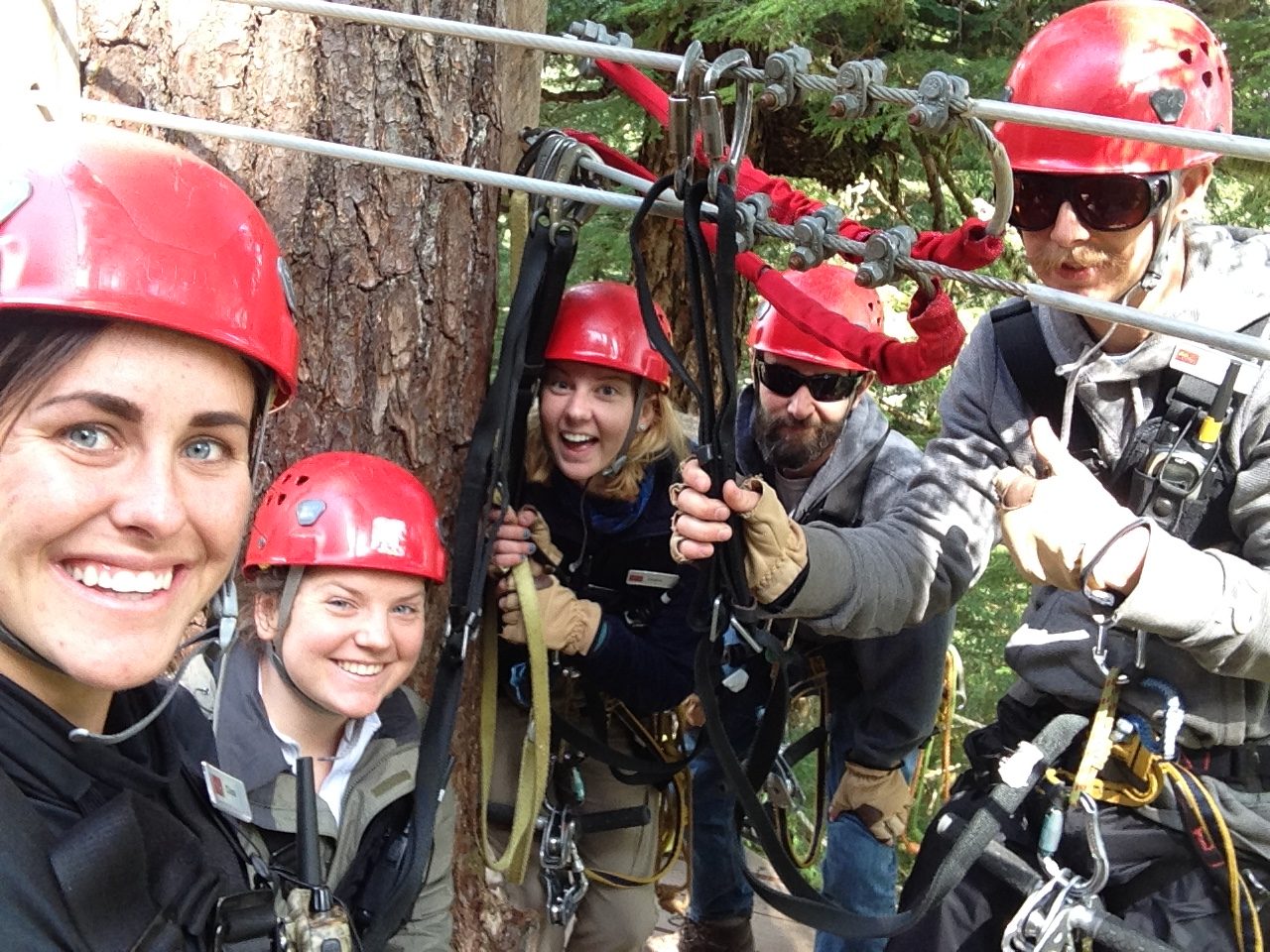 What to wear for ziplining in Alaska - Clara The Exploradora